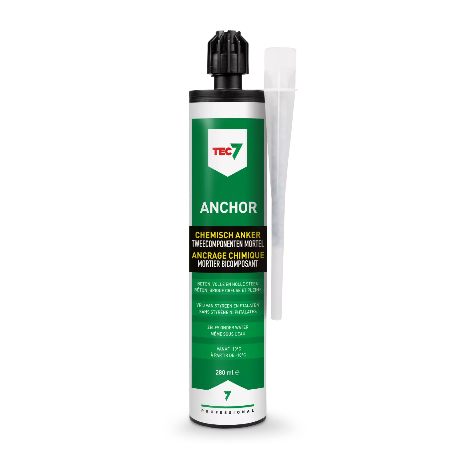 TEC7 Anchor Chemisch anker - Patroon - 280ml - 12st
